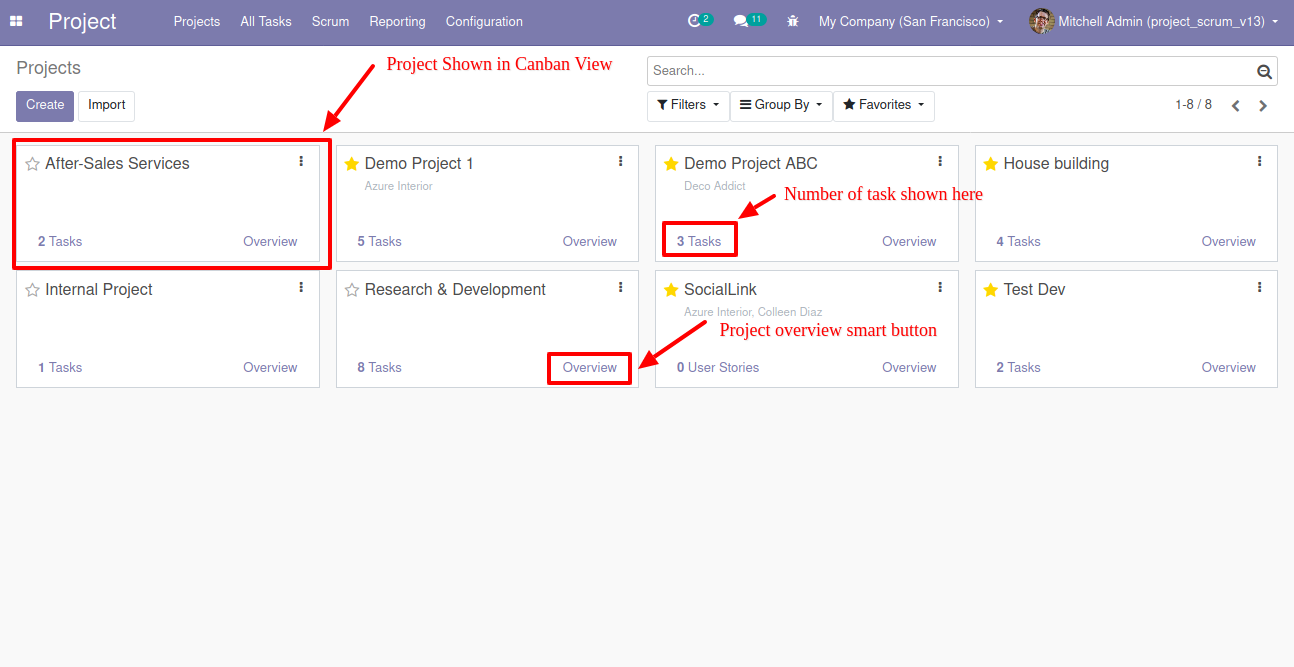 Project Scrum Management System with agile methodology | SerpentCS