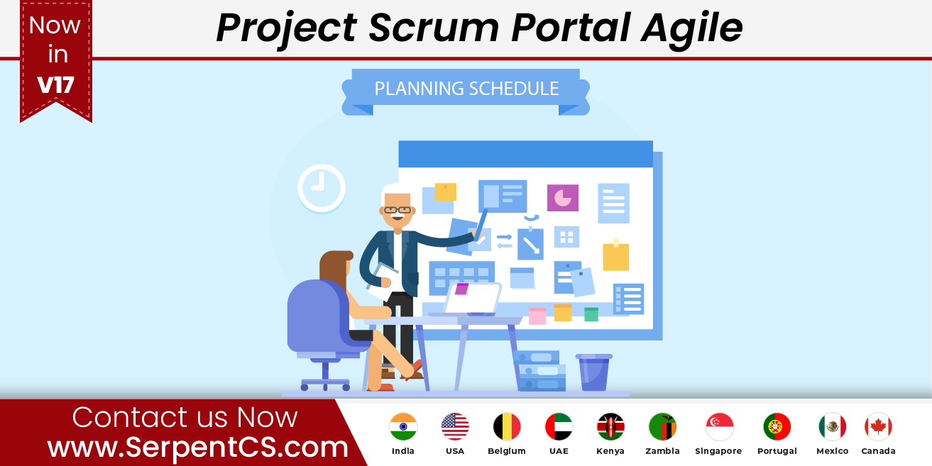 Project Scrum Management System with agile methodology | SerpentCS